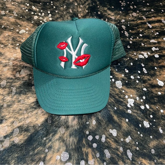 NY Kiss | Accessories | Nyc Dark Forest Green Ny Kiss Hat | Poshmark